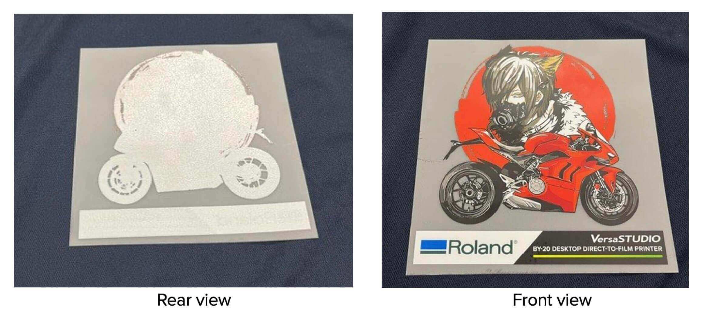 How to select the best background colour for DTF printing | Roland DG